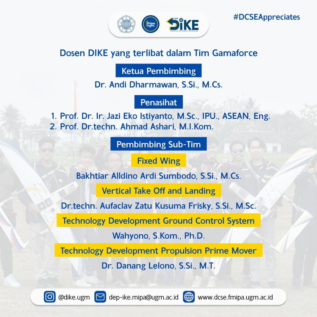 Selamat Gamaforce Juara Umum KRTI – Department Computer Science and ...