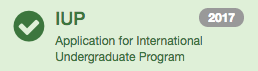 Timeline IUP (International Undergraduate Program) Intake 3 – 2017 ...